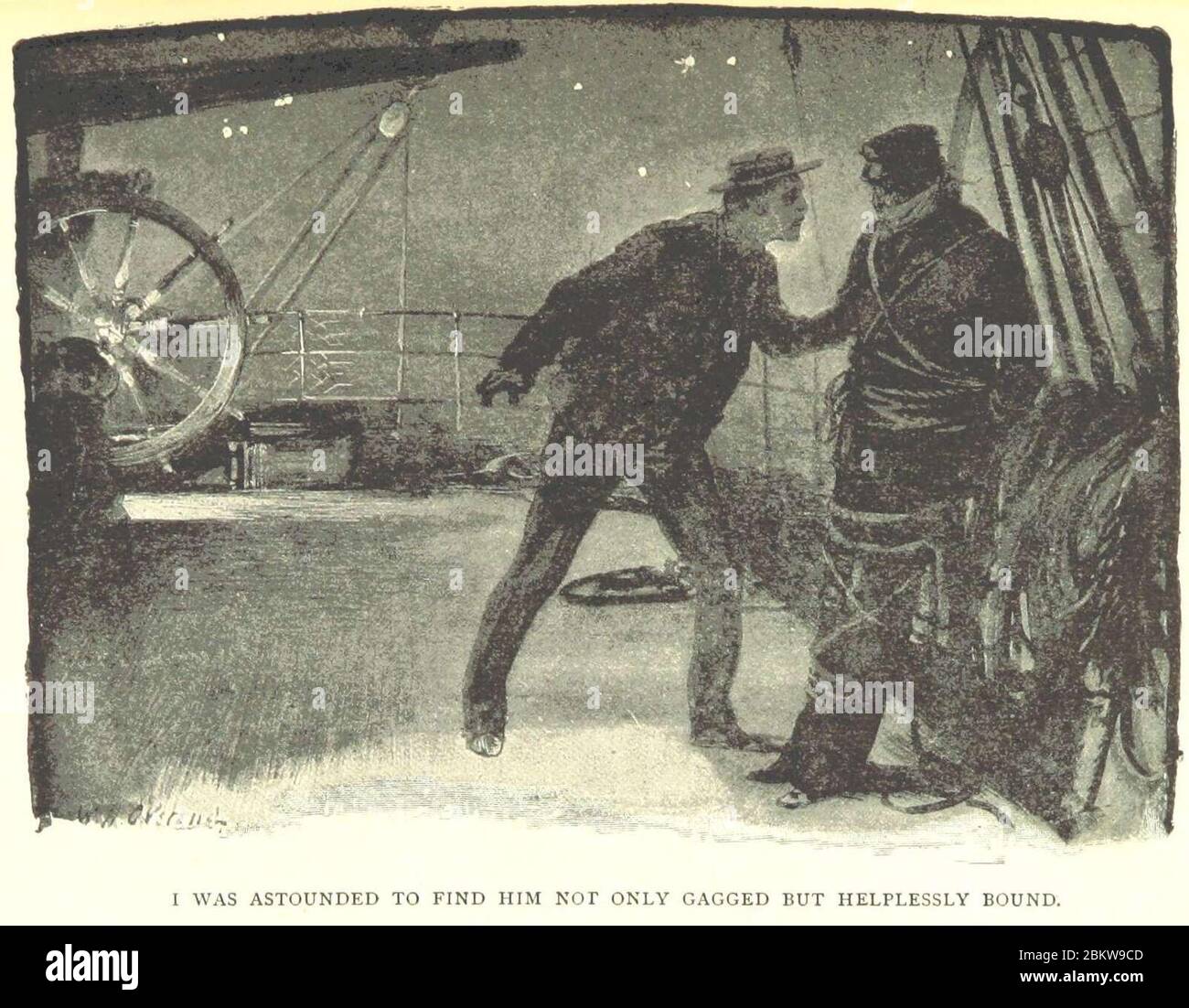 Ligoté et bâillonnée Banque de photographies et d’images à haute ...