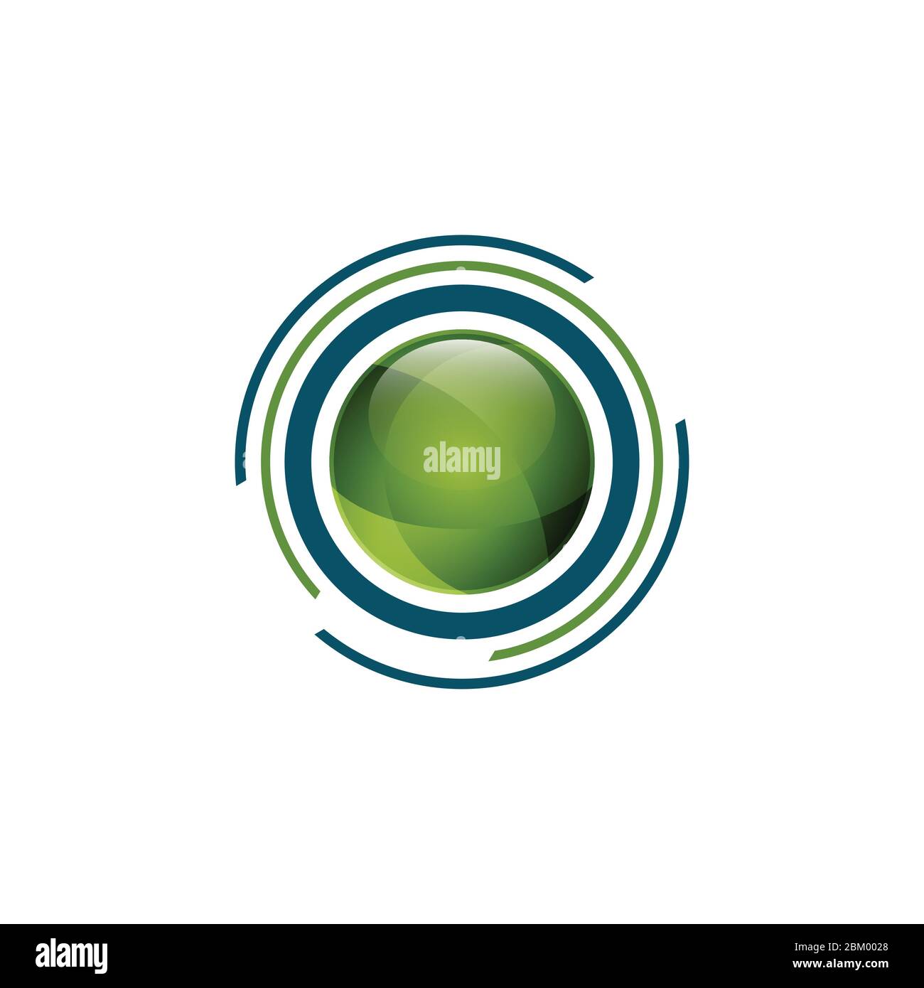 Logo de la technologie du cercle Banque de photographies et d’images à ...