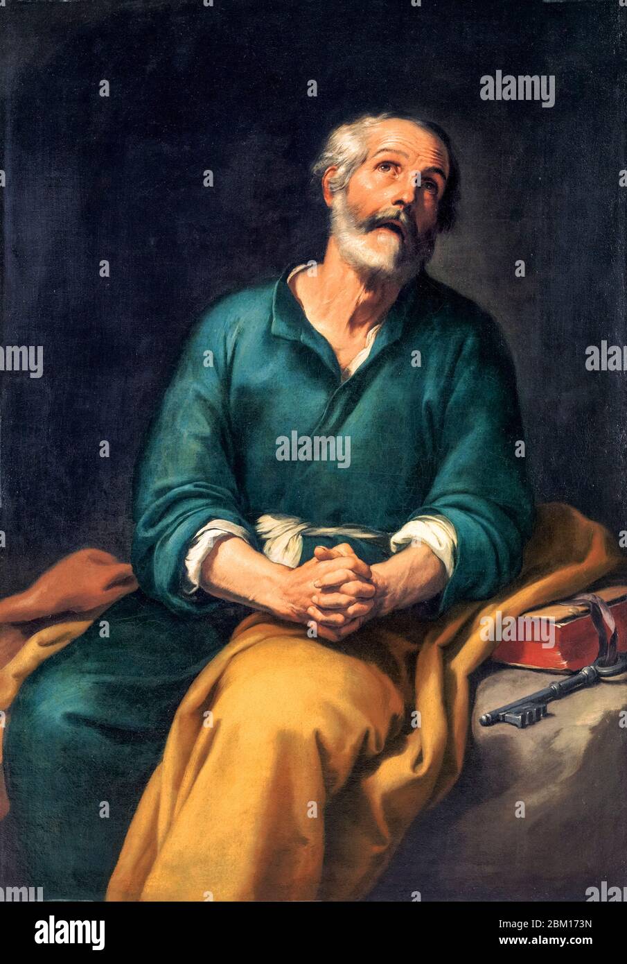 Bartolomé Esteban Murillo, Saint-Pierre à Tears, peinture, 1650-1655 ...