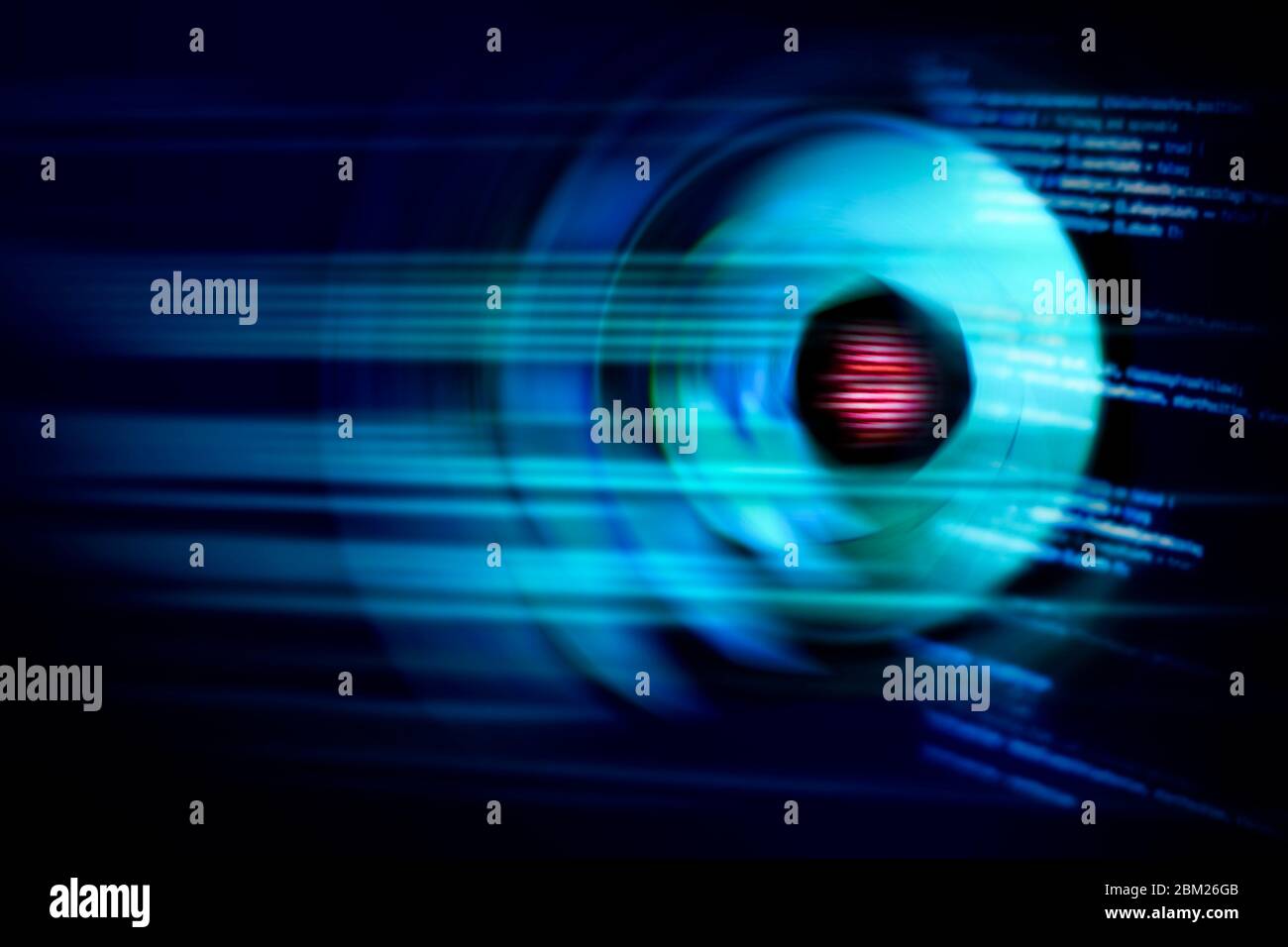 Fond de technologie bleue Banque de photographies et d’images à haute ...