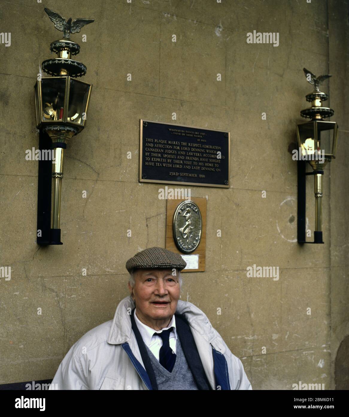 Portrait de lord denning Banque de photographies et d’images à haute ...