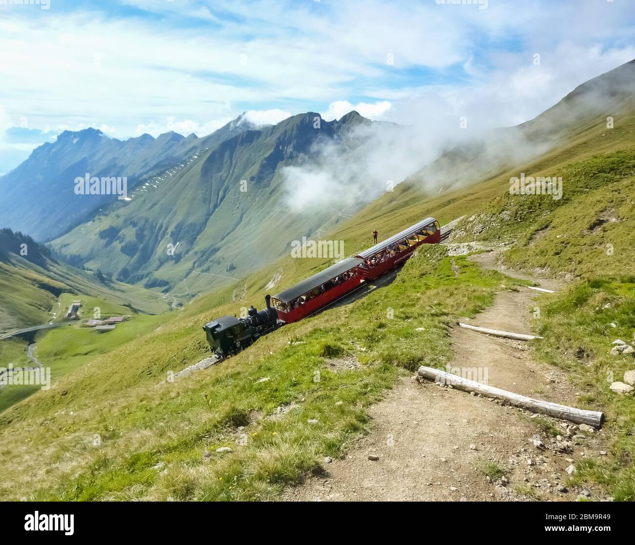 Rothorn bahn Banque de photographies et d’images à haute résolution - Alamy