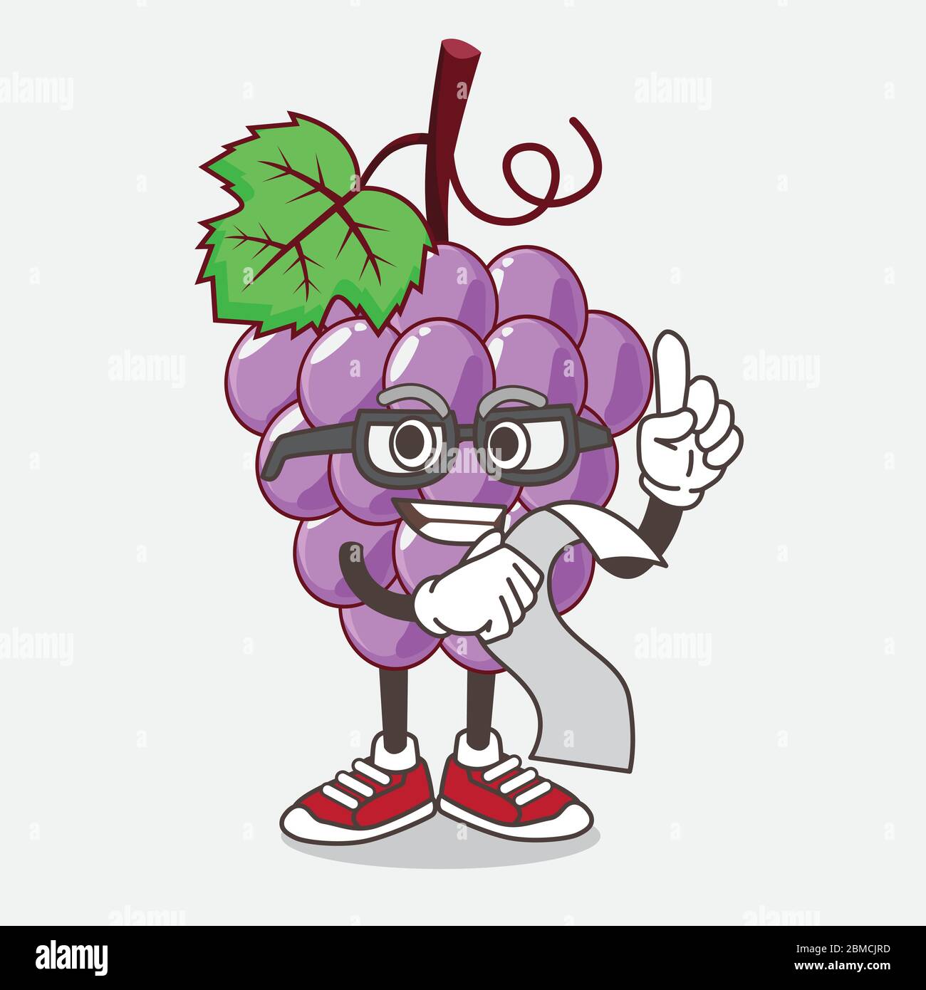 Illustration du personnage de mascotte de dessin animé de fruits de ...