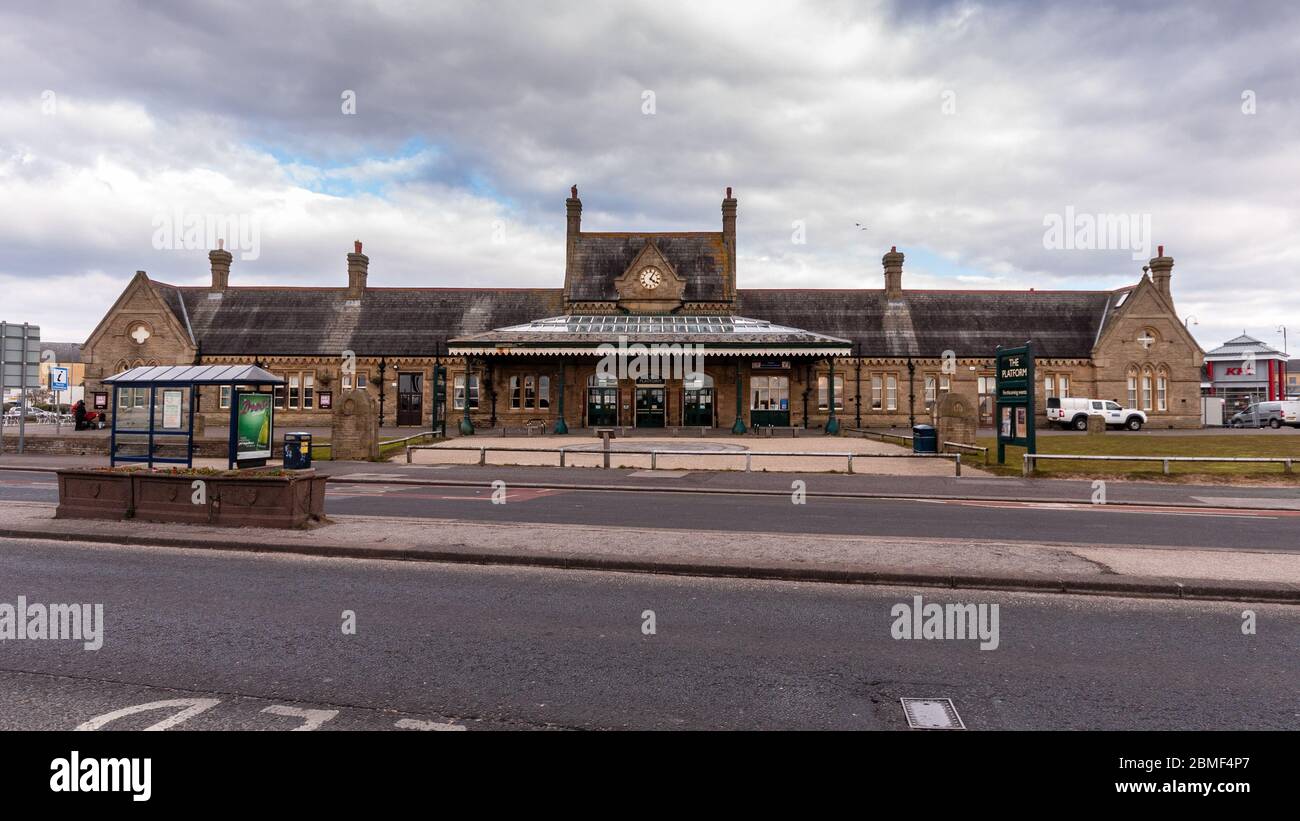 Gare de morecambe promenade Banque de photographies et d’images à haute ...
