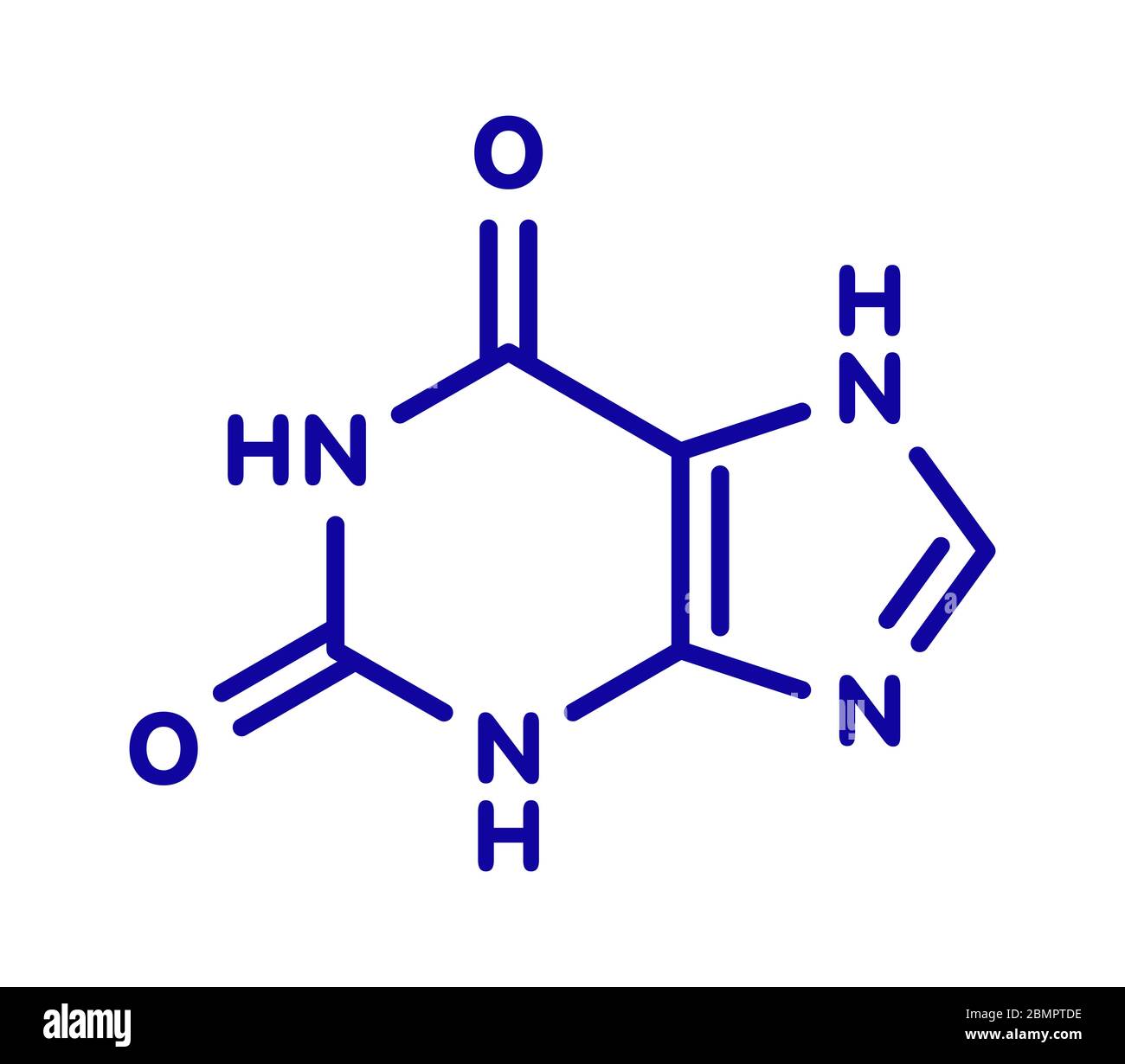 Xanthine molecule Banque de photographies et d’images à haute ...