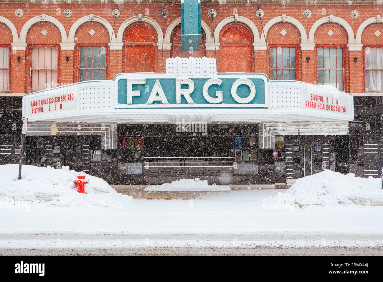 Centre Ville De Fargo Nord Dakota Banque d'image et photos - Alamy