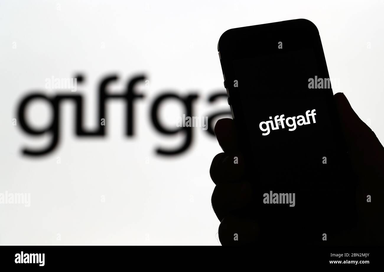 Logo giff gaff Banque de photographies et d’images à haute résolution ...