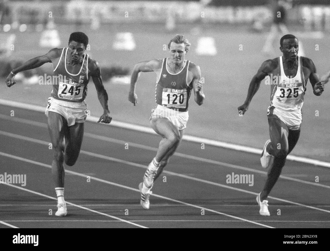 Sprinter athlète française Banque de photographies et d’images à haute ...