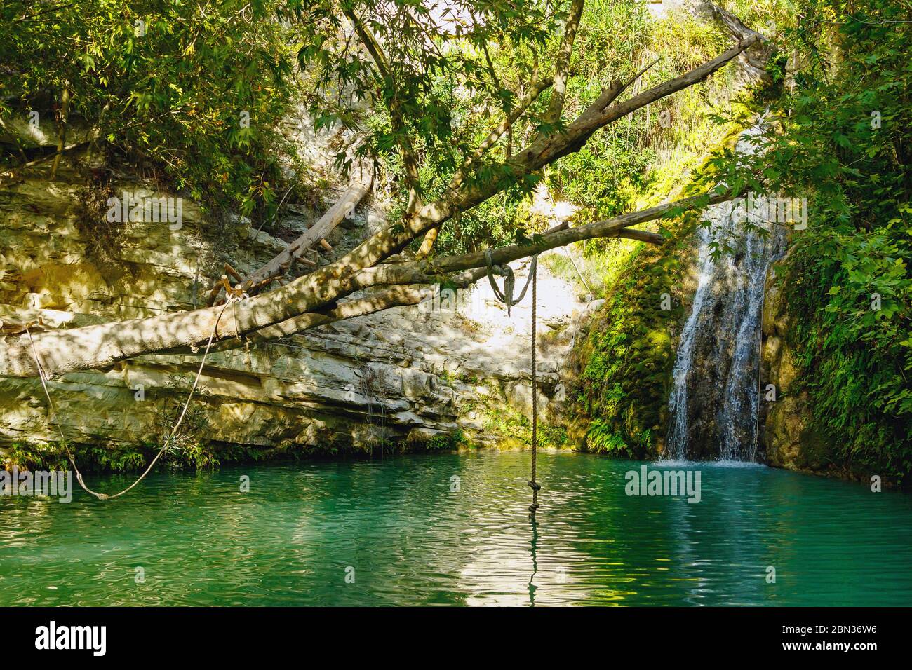 Adonis baths waterfall Banque de photographies et d’images à haute ...