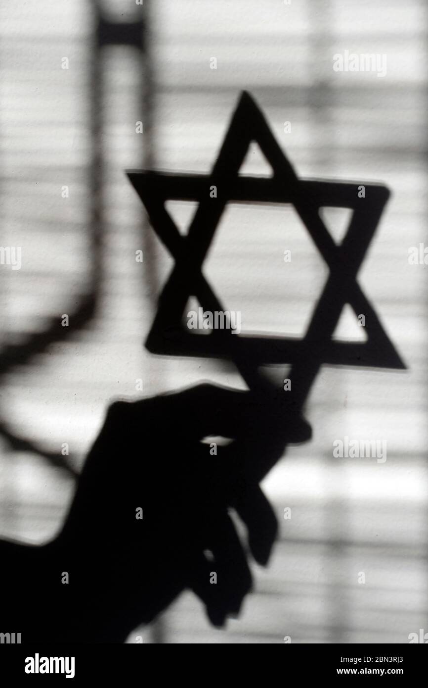 Star de David. Symbole du judaïsme. France Photo Stock - Alamy