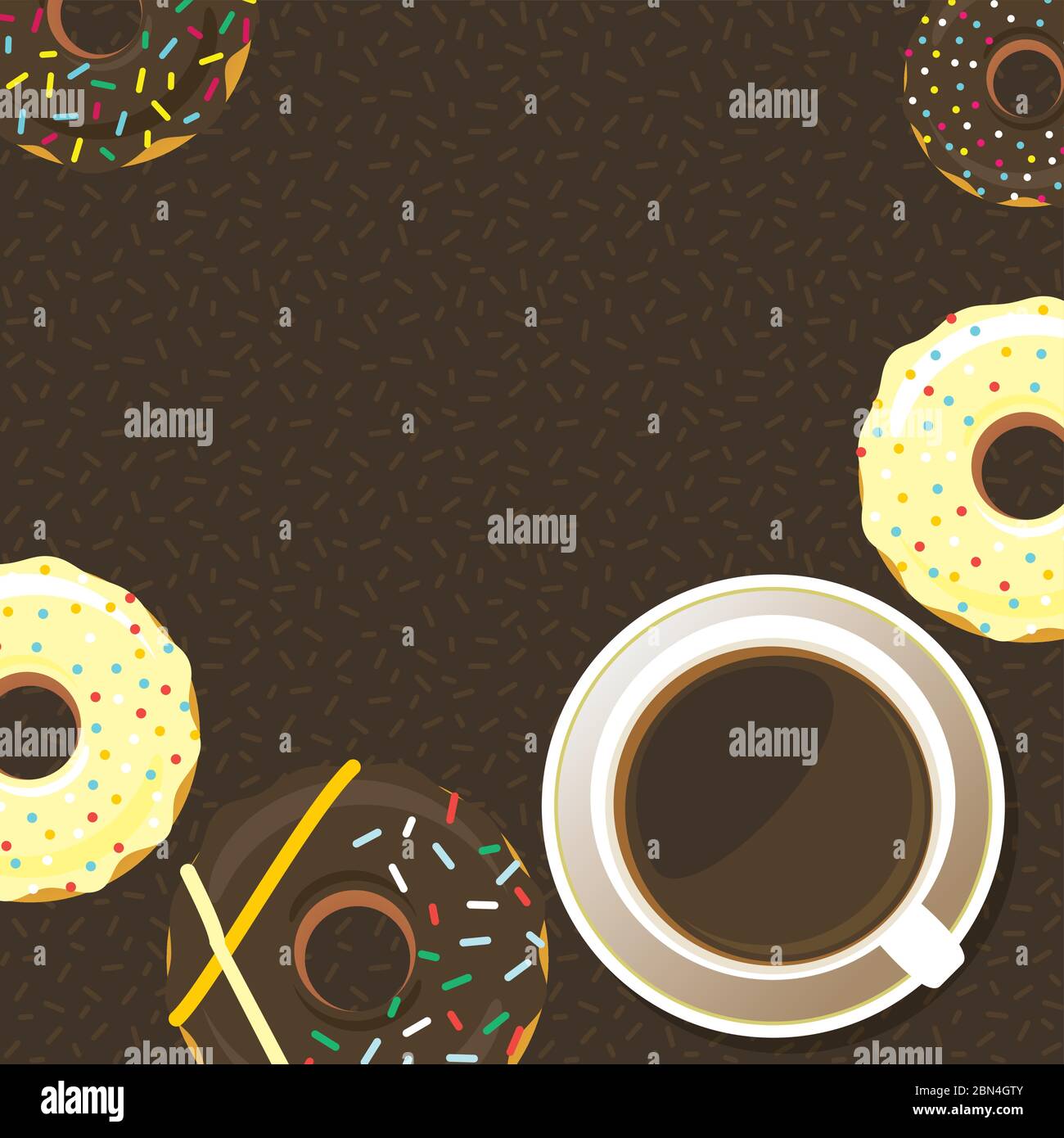 Coffee menu card design Banque de photographies et d’images à haute ...