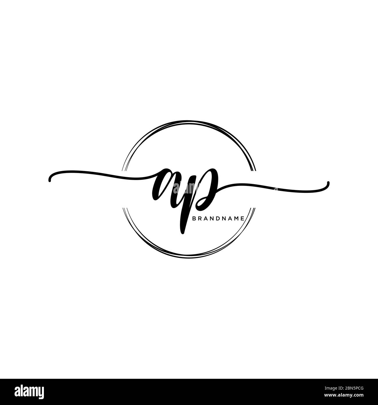 Initial ap logo vector vectors Banque de photographies et d’images à ...