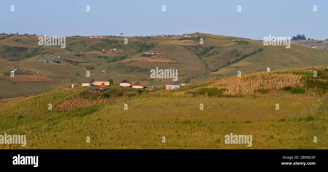 Maisons traditionnelles sud africaines Banque de photographies et d ...