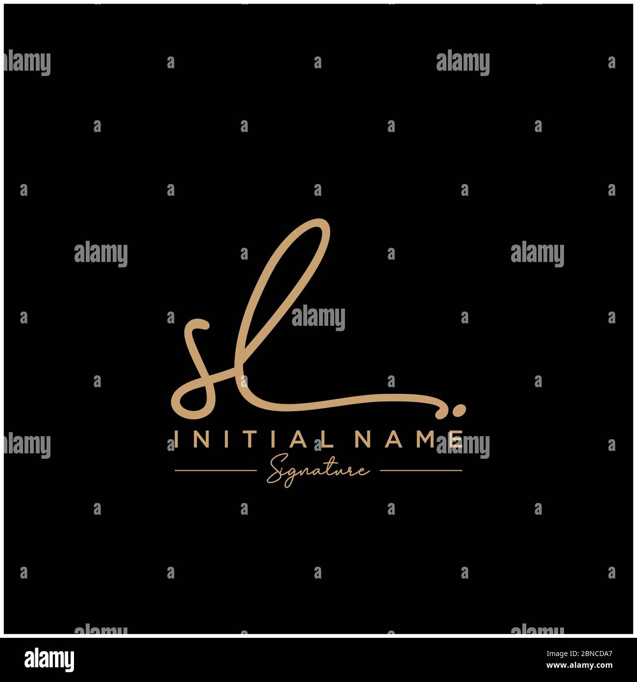 Lettre sl Banque d'images vectorielles - Alamy