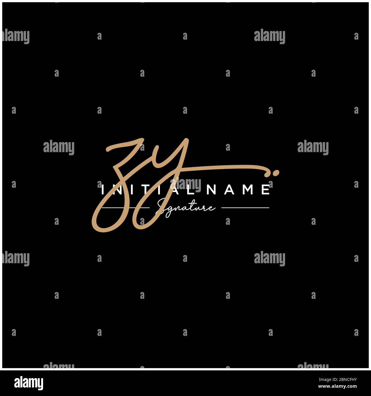 Signature zy Banque d'image et photos - Alamy