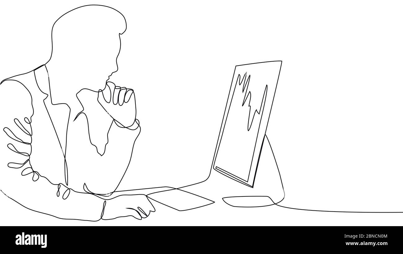 Dessin Homme D'affaire Banque d'images noir et blanc - Alamy