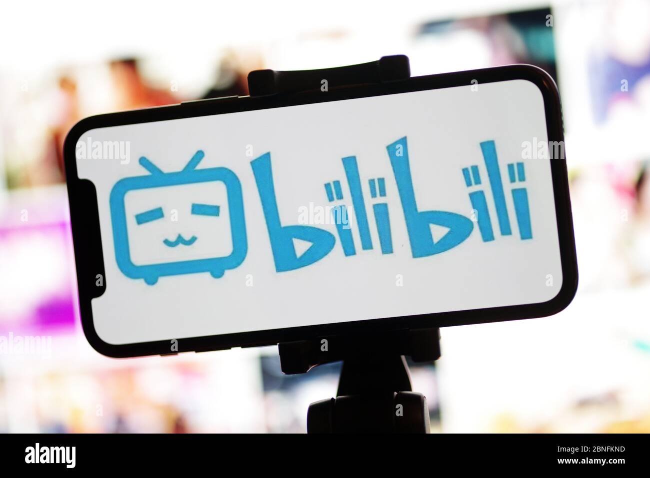 Logo bilibili Banque de photographies et d’images à haute résolution ...