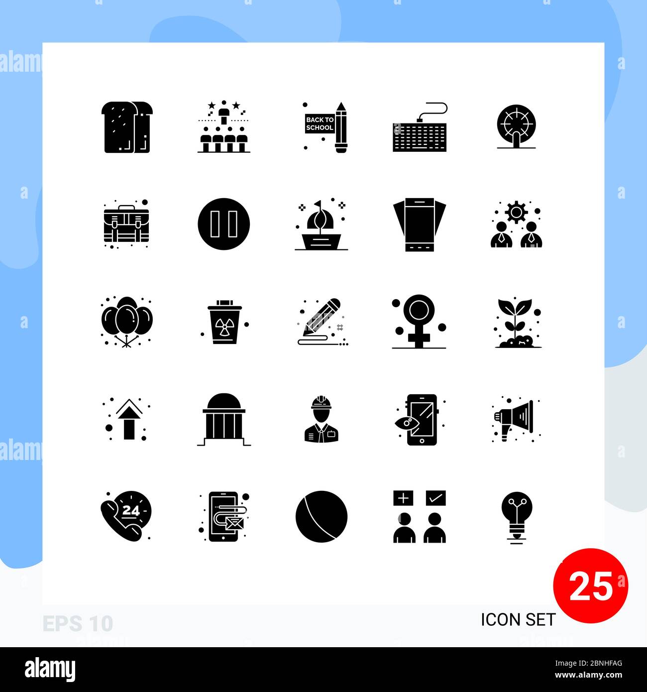 Pictogrammes taper Banque d'images vectorielles - Alamy