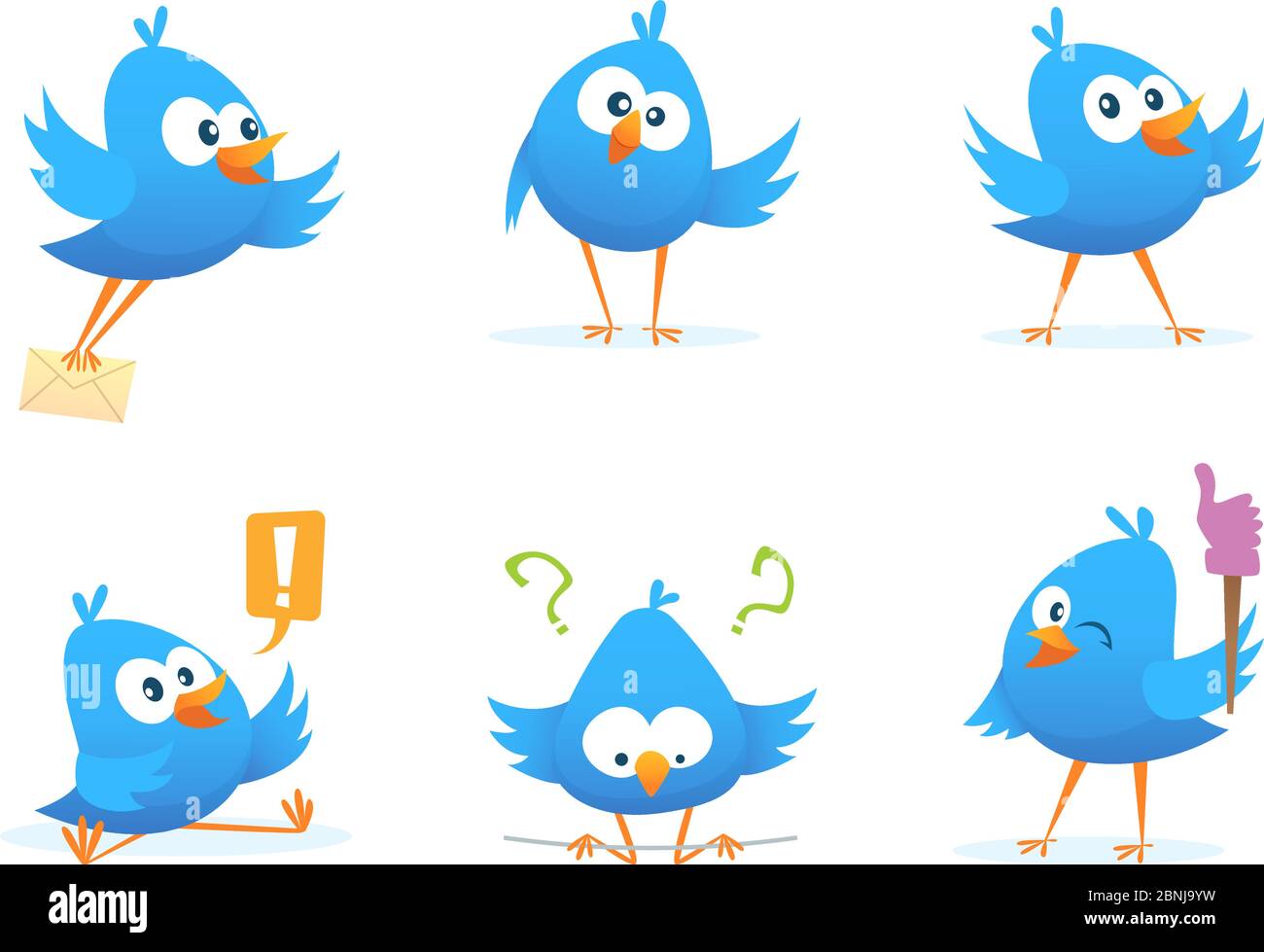 Groupe d'oiseaux en vol Banque d'images vectorielles - Alamy