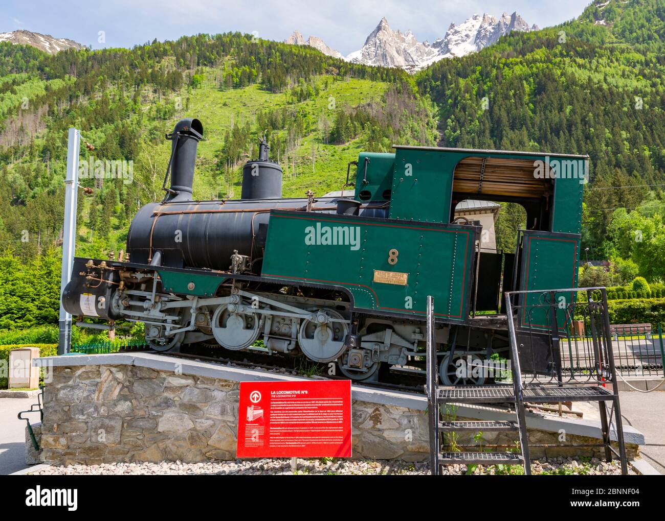 Train du montenvers Banque de photographies et d’images à haute ...