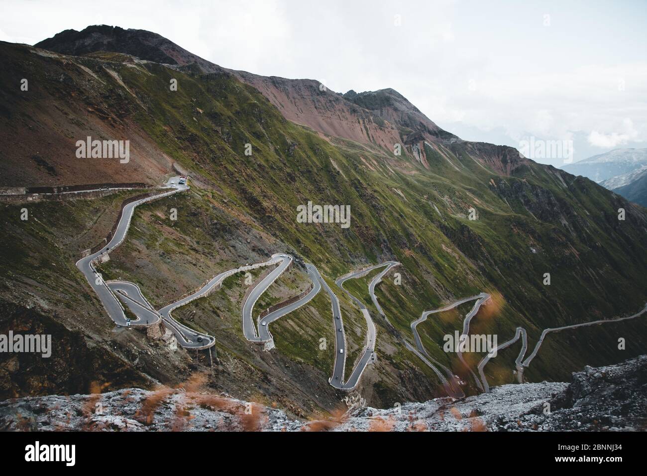 Le col du stelvio Banque de photographies et d’images à haute ...