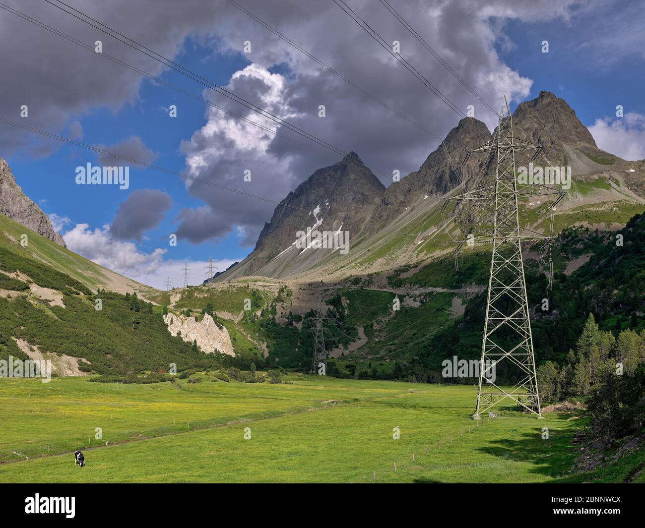 Col des alpes Banque de photographies et d’images à haute résolution ...