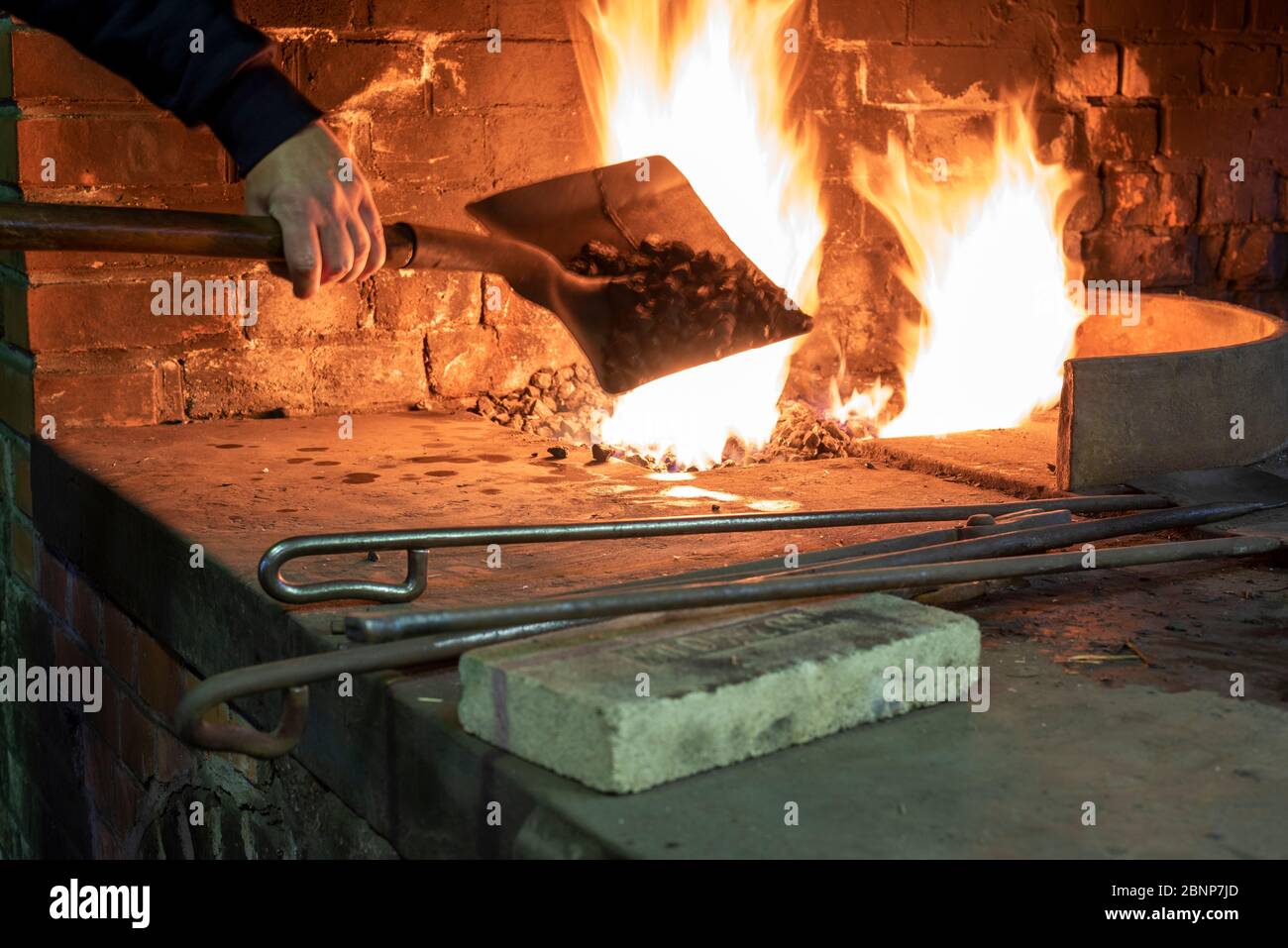 Forge fire Banque de photographies et d’images à haute résolution - Alamy