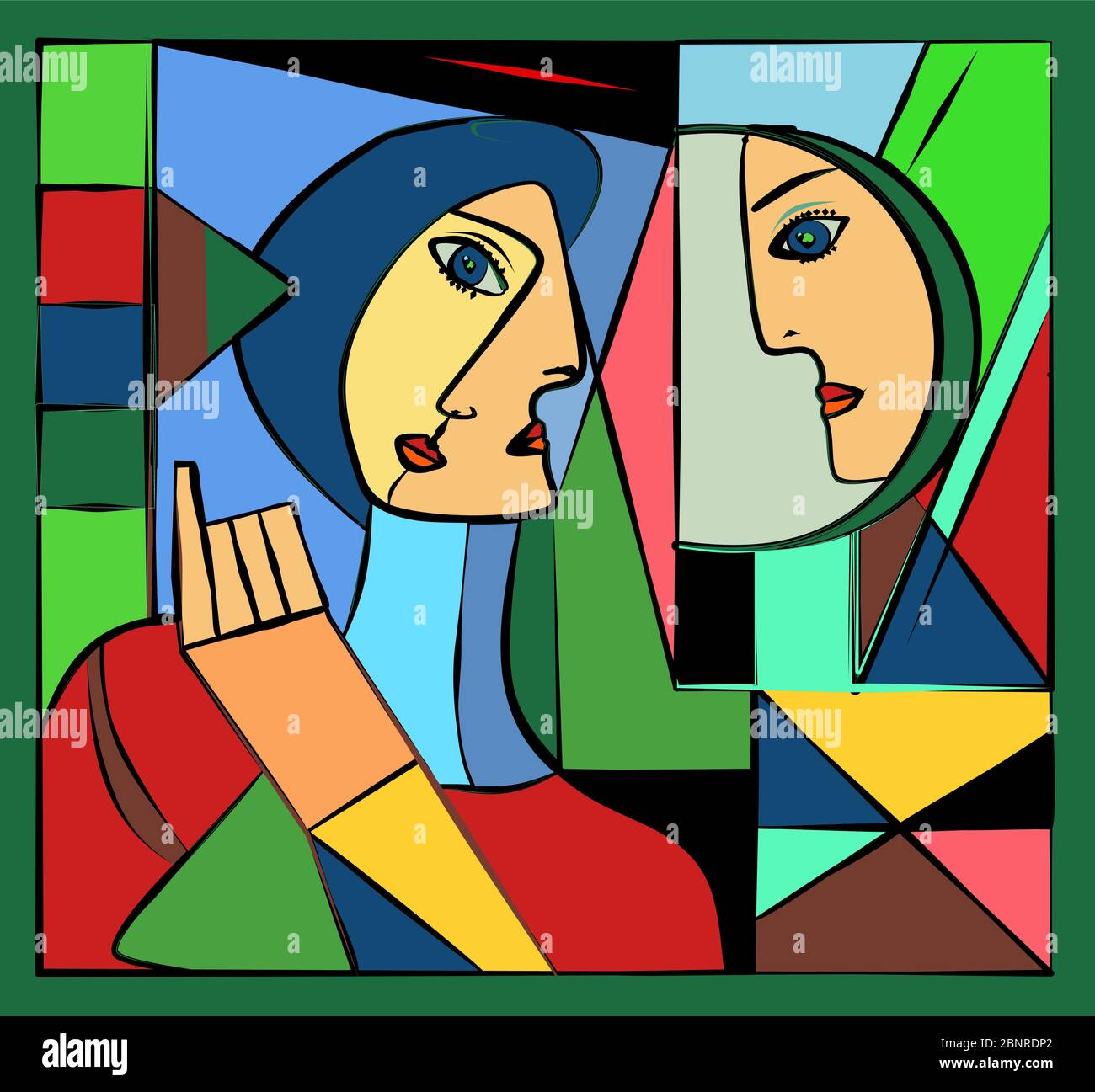 Art du cubisme Banque de photographies et d’images à haute résolution ...