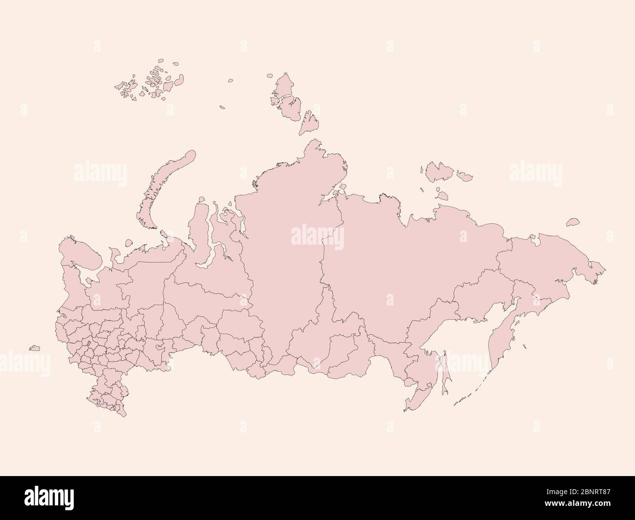 Provinces russes Banque d'images vectorielles - Alamy