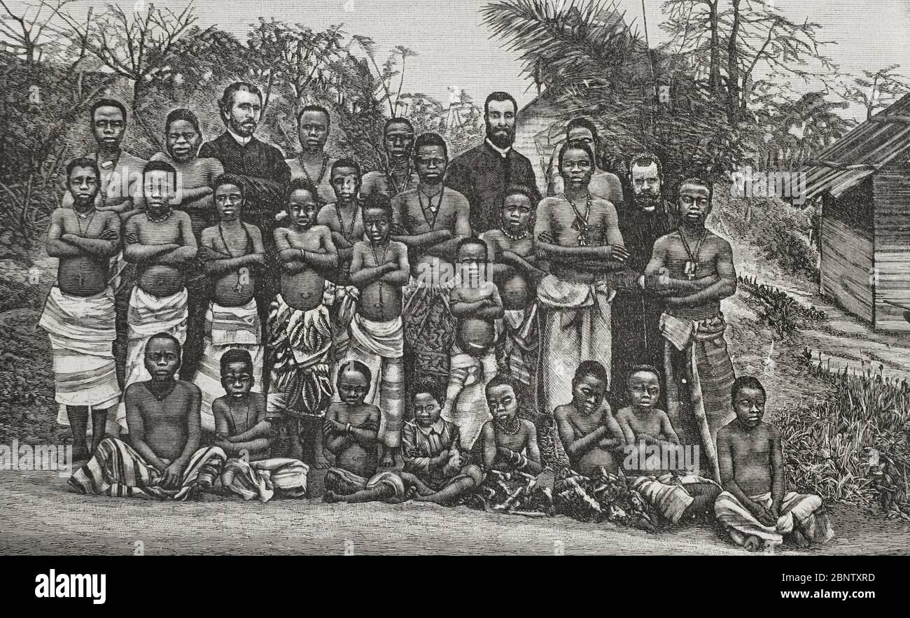 Missionnaire afrique école Banque de photographies et d’images à haute ...