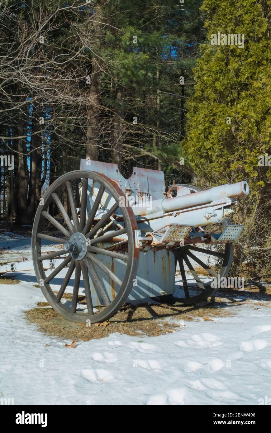 Chariot de pistolet de 3 pouces Banque de photographies et d’images à ...