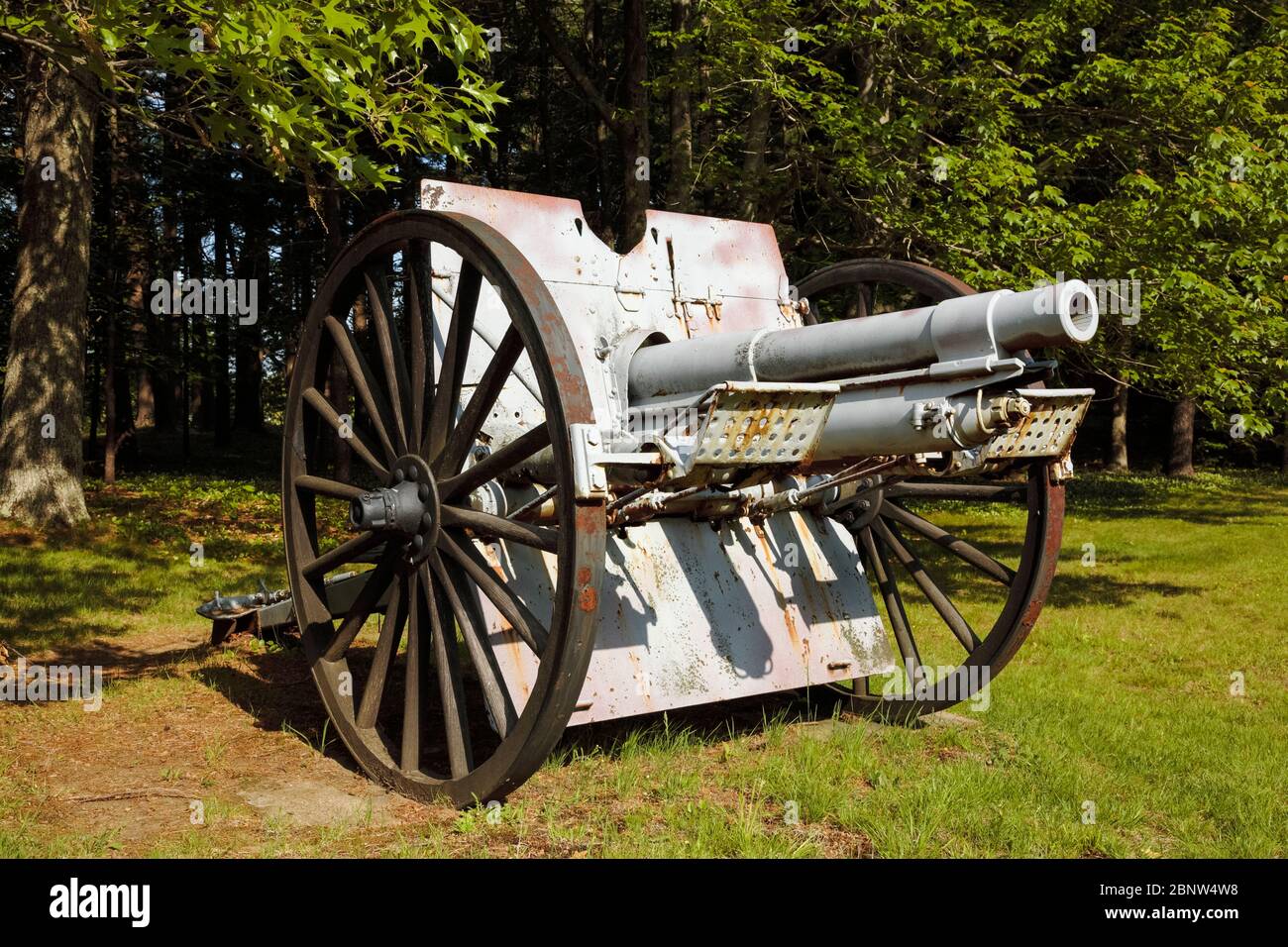 Chariot de pistolet de 3 pouces Banque de photographies et d’images à ...