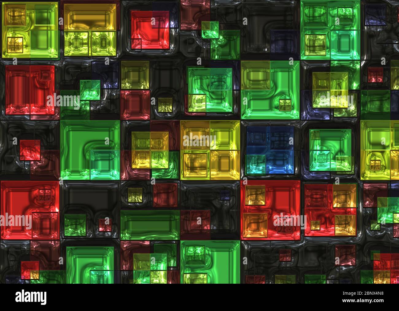 Briques de verre translucides Banque de photographies et d’images à ...