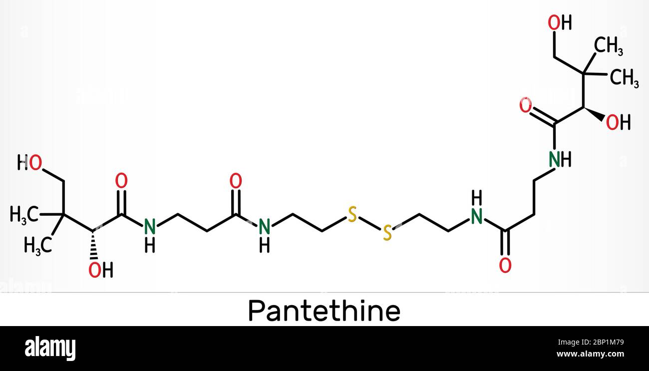 Structure chimique de la coenzyme a Banque de photographies et d’images ...