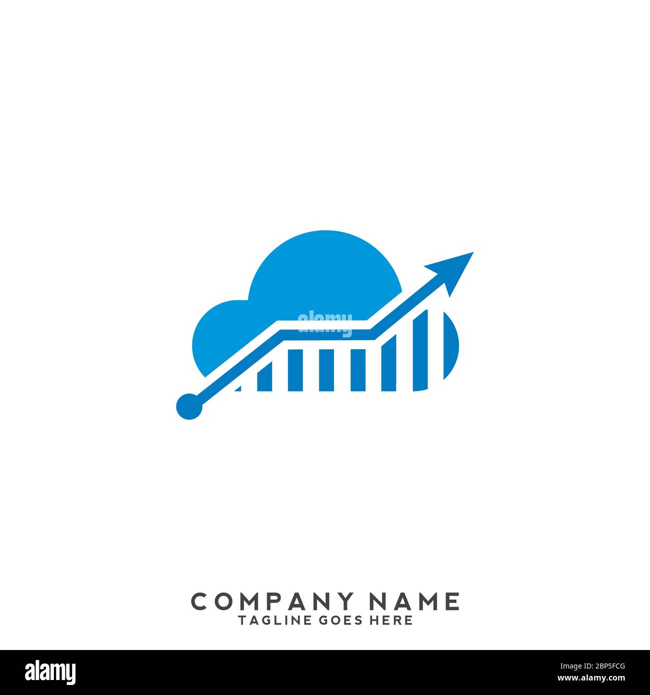 Cloud logo Banque d'images vectorielles - Alamy