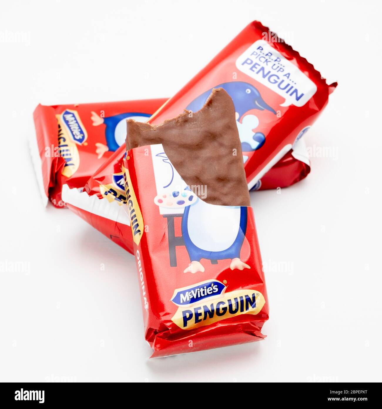 Penguin chocolate biscuits biscuit Banque de photographies et d’images ...