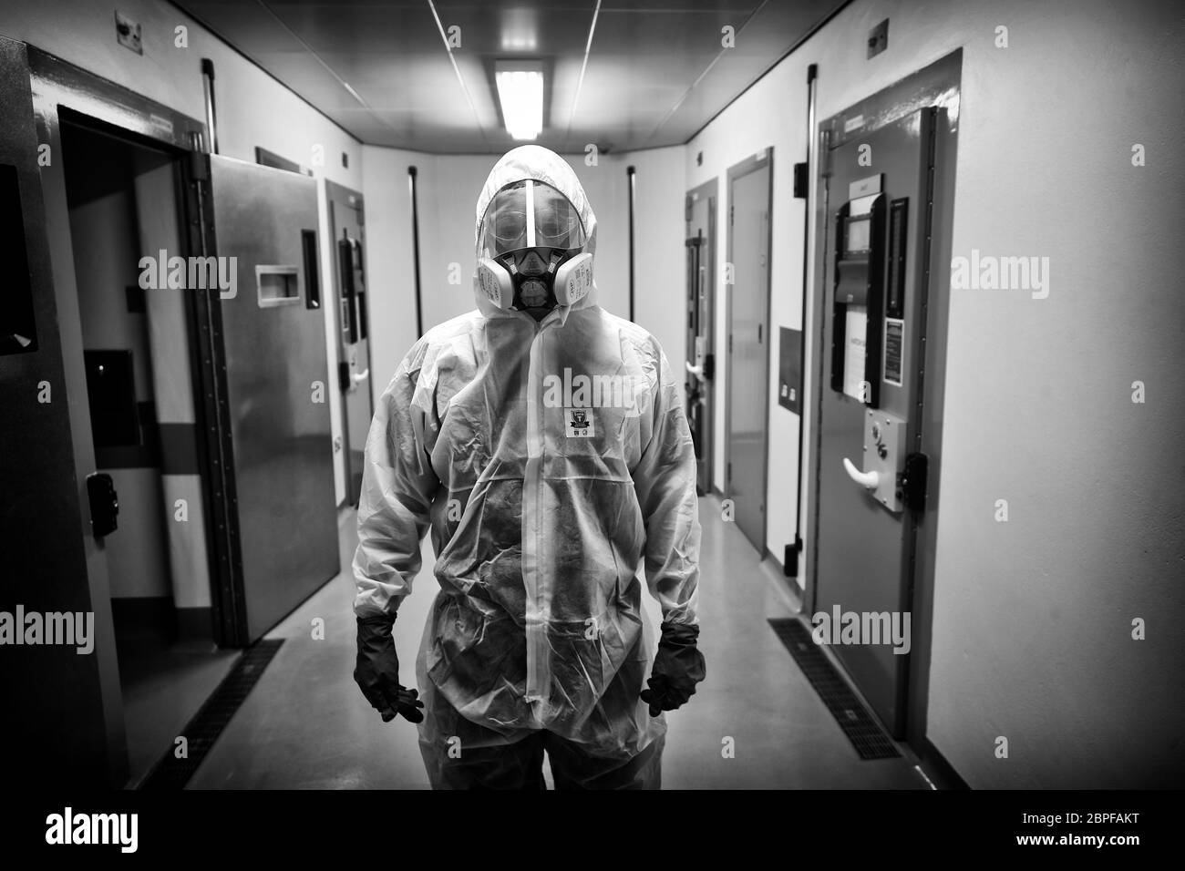 Musgrave police station belfast Banque d'images noir et blanc - Alamy