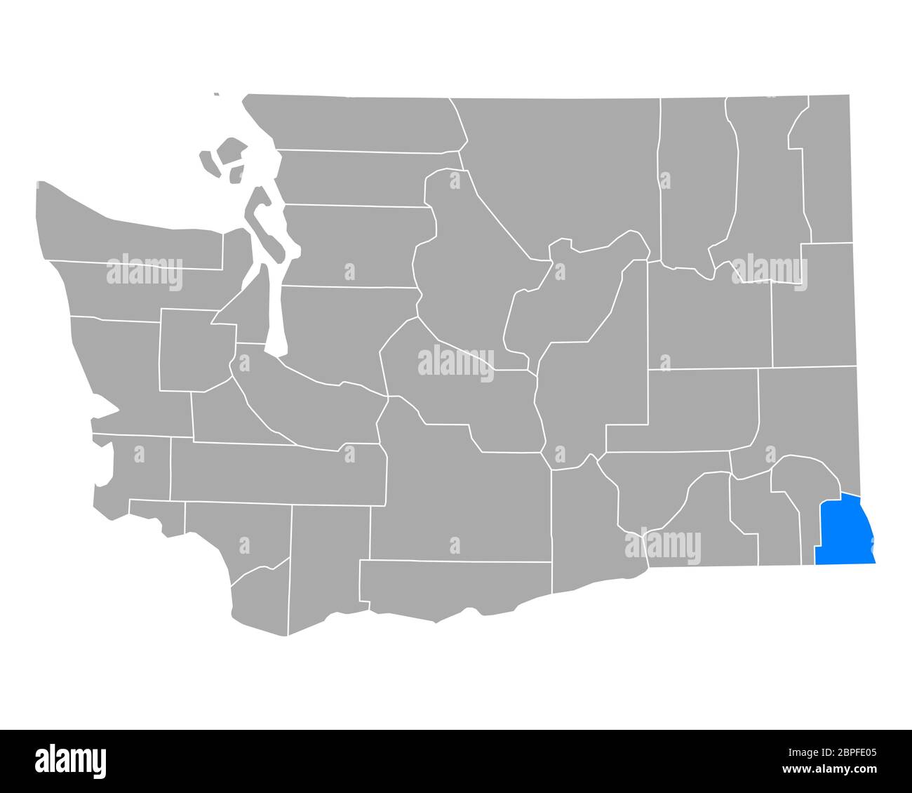 Carte asotin Banque de photographies et d’images à haute résolution - Alamy