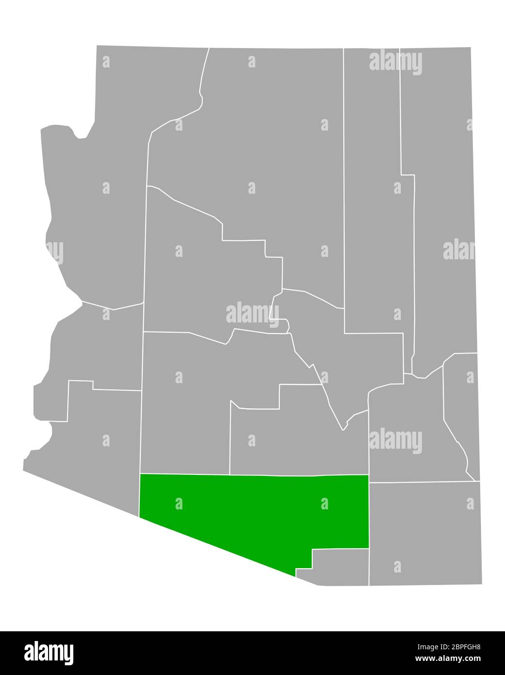 Pima map Banque de photographies et d’images à haute résolution - Alamy