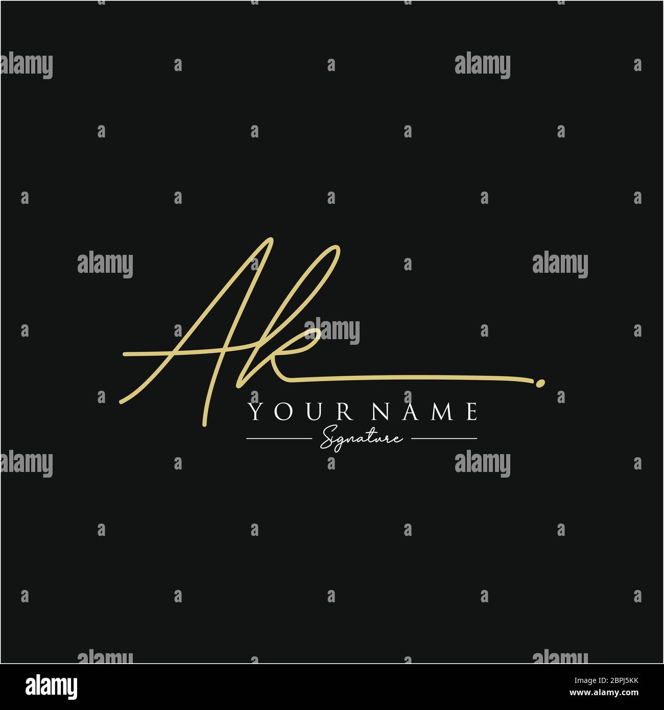 Ak signature Banque de photographies et d’images à haute résolution - Alamy