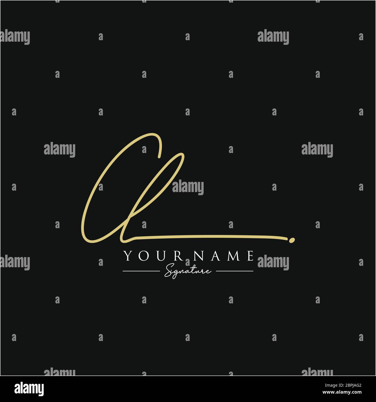 Logo cl Banque d'images vectorielles - Alamy