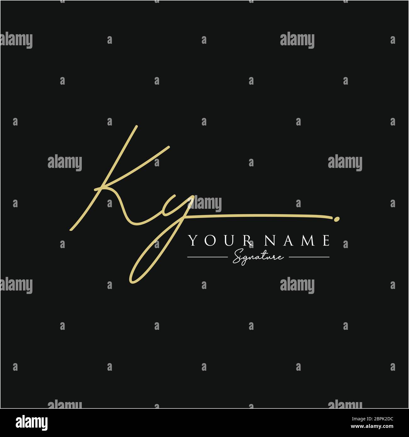 Ky signature Banque de photographies et d’images à haute résolution - Alamy