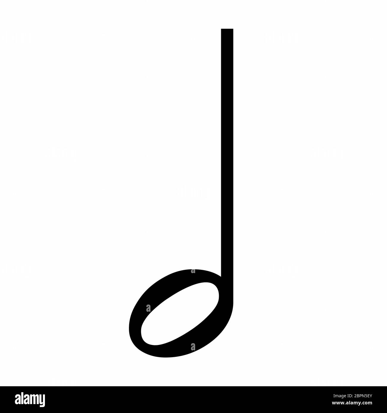 Music note icon Banque de photographies et d’images à haute résolution ...