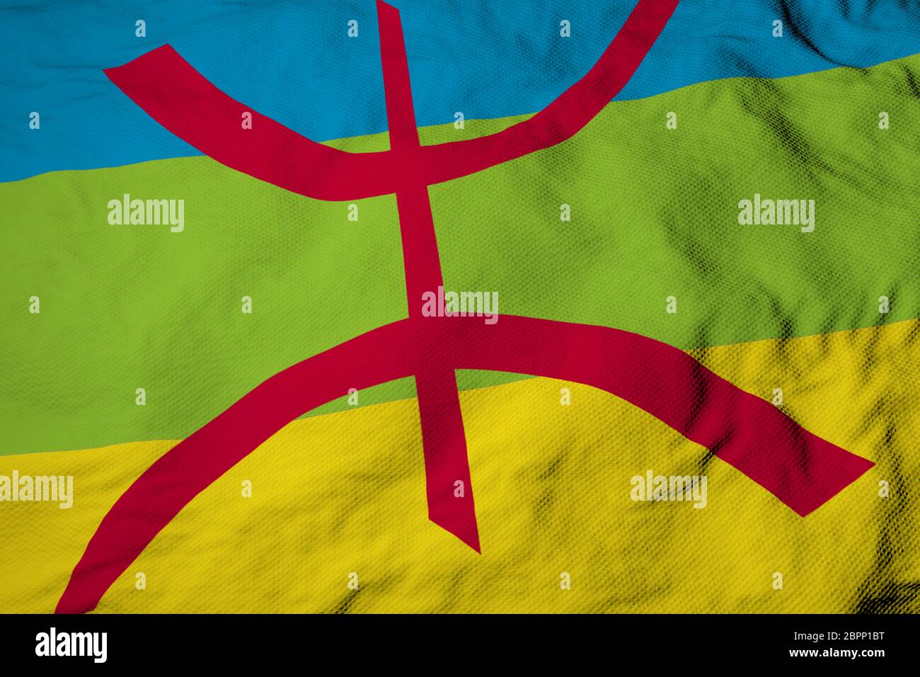 Drapeau berbère Banque de photographies et d’images à haute résolution ...