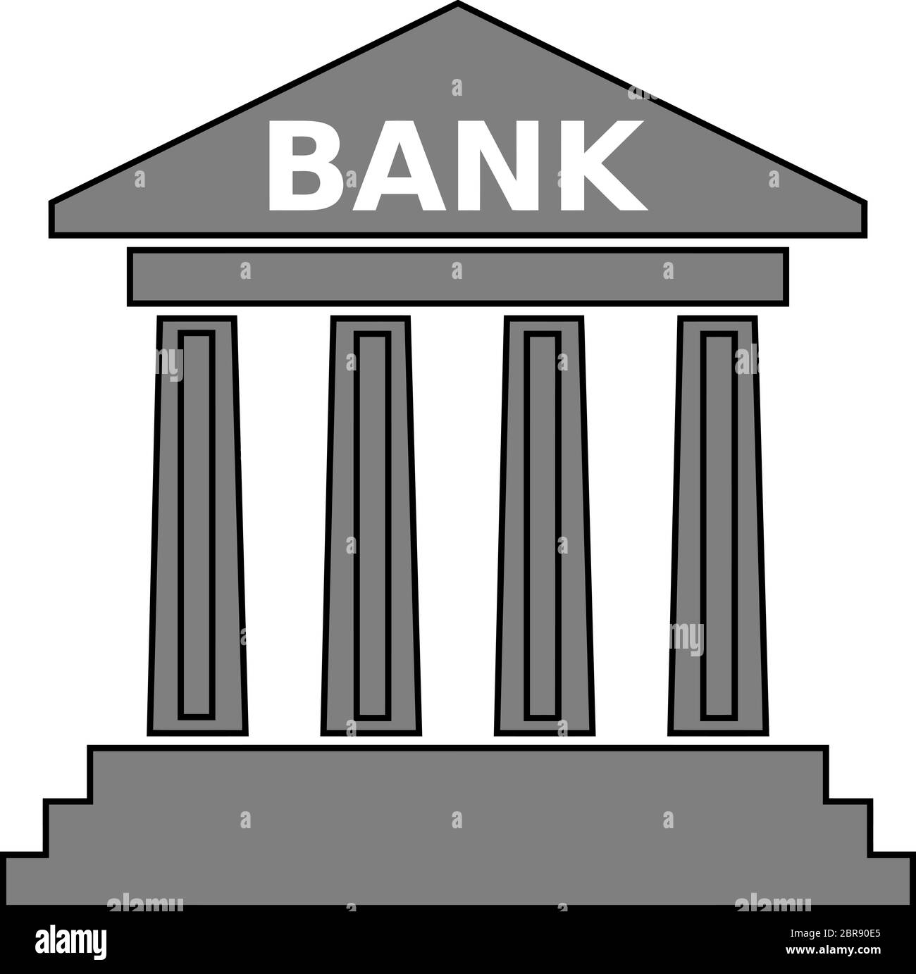 Bureau de la banque bâtiment architecture façade structure financière ...