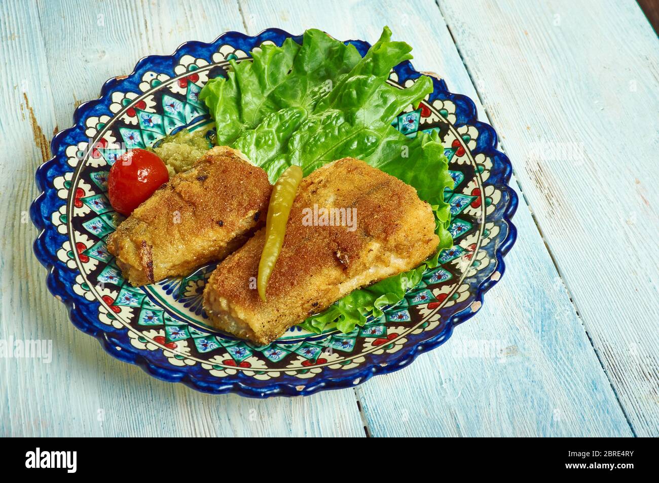 Poisson masala frit, poudre de poisson maldive et épices de masala ...