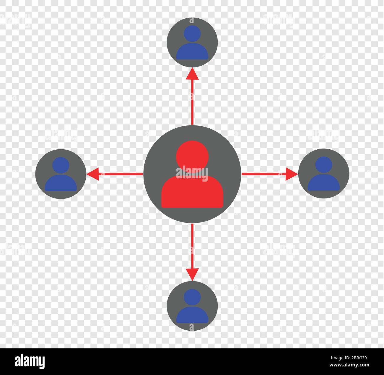 Interaction logo Banque d'images vectorielles - Alamy