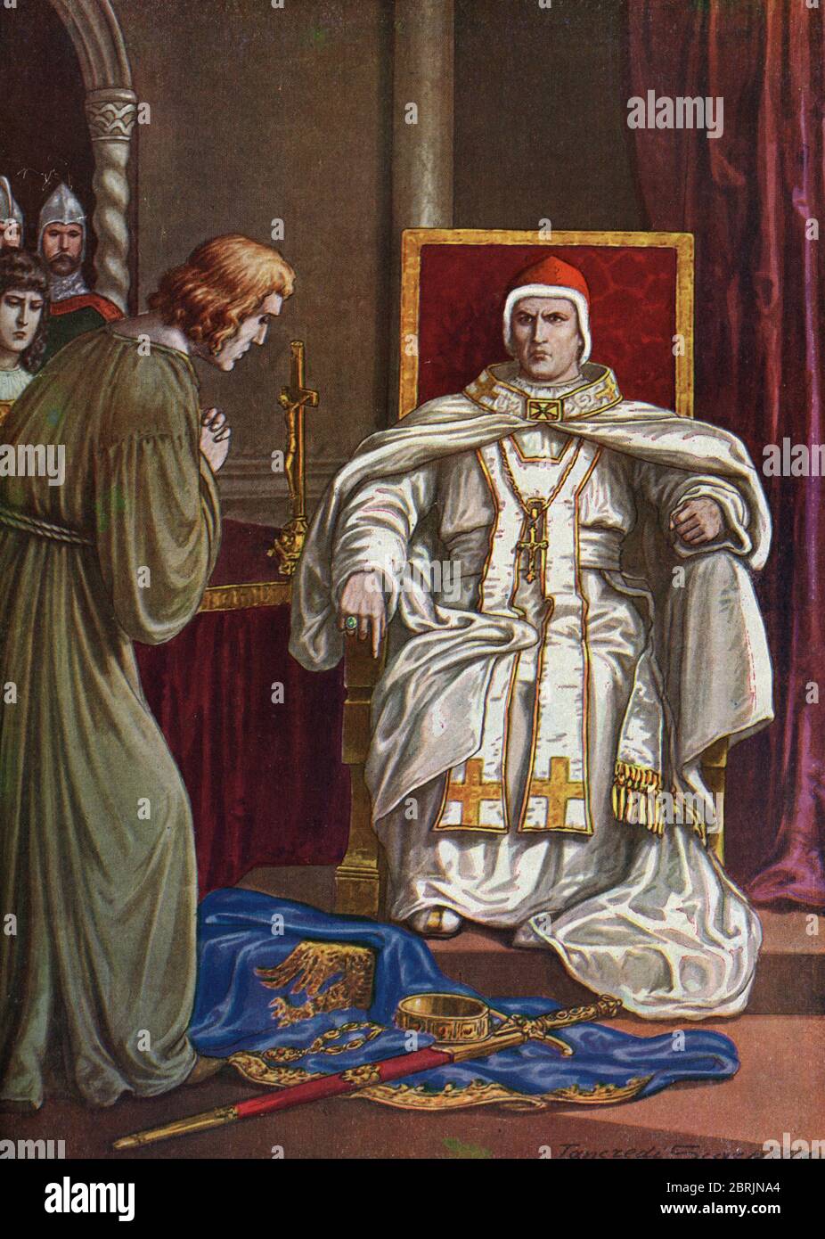 Querelle des investiture, pénitence de Canossa : UNE Canossa, l ...