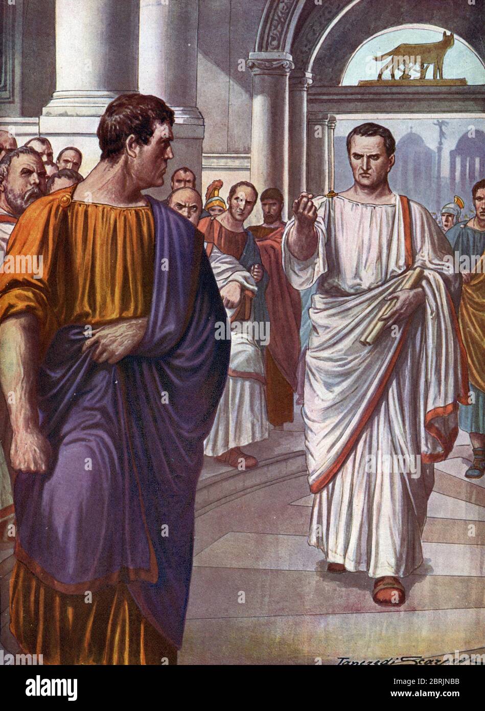 Cicero senate Banque de photographies et d’images à haute résolution ...