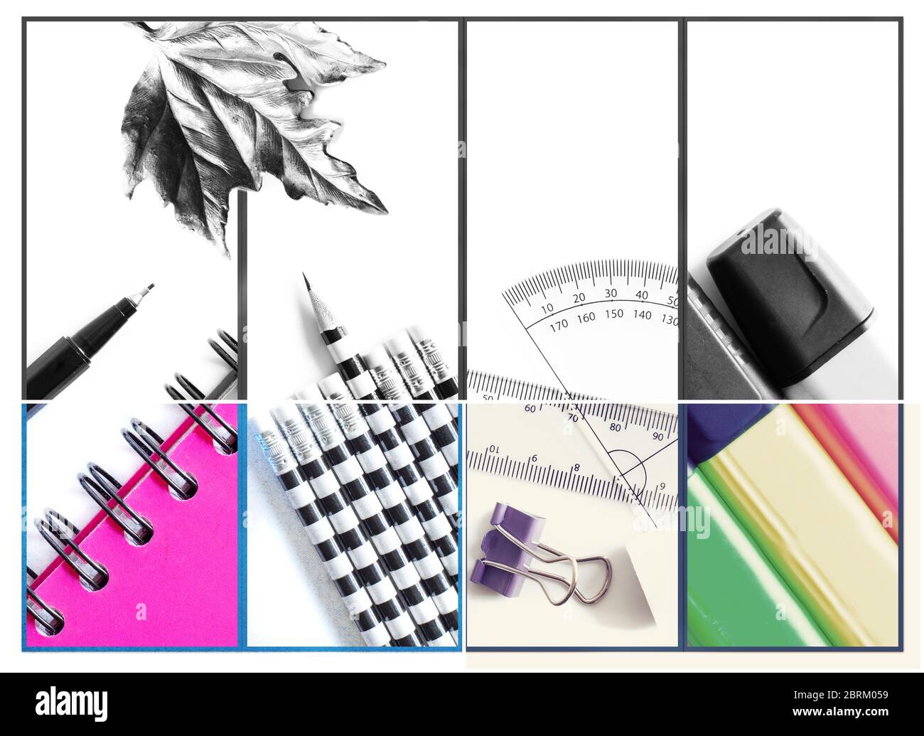 Collage de papel Banque d'images détourées - Alamy